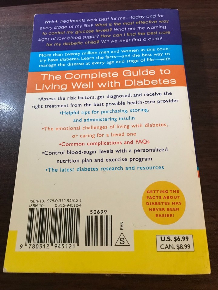 NEW The Complete Guide to Living Well with Diabetes BY WINIFRED ...