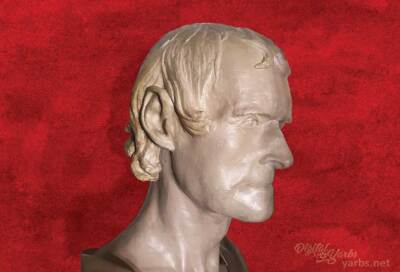THOMAS JEFFERSON Profile Life Mask 4x6 Postcard - His REAL face | eBay