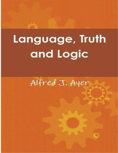 Alfred Jules Ayer Language, Truth and Logic (Paperback) (UK IMPORT ...