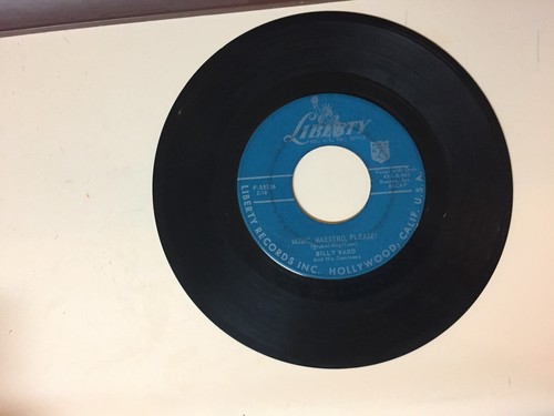 JAZZ 45 RPM RECORD - BILLY WARD - LIBERTY F-55136 | eBay