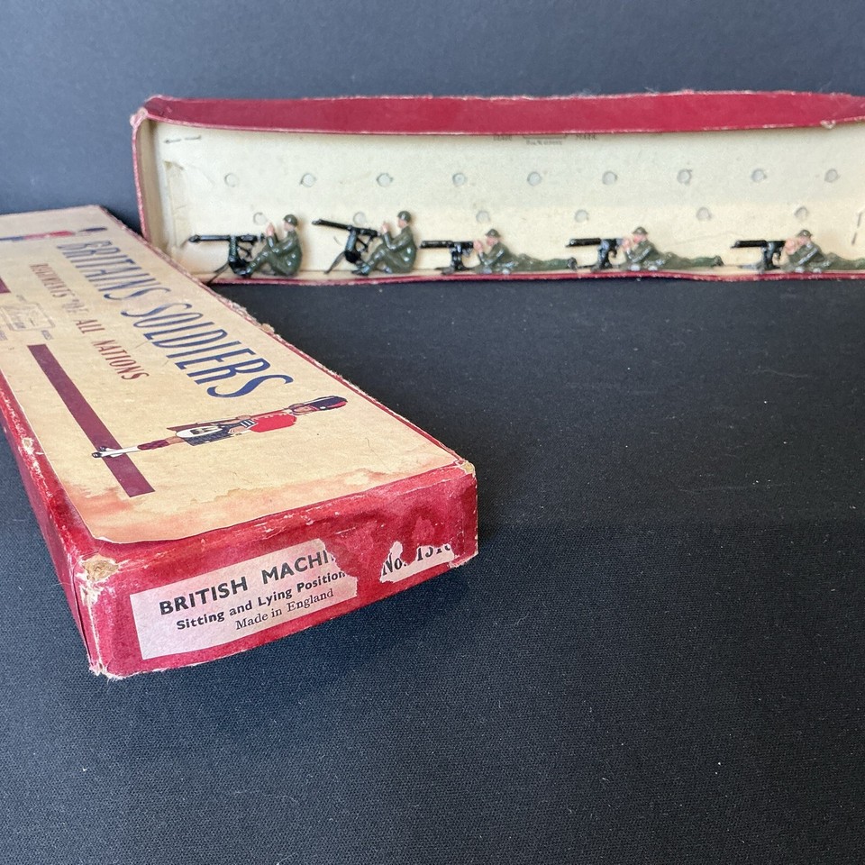 BRITISH MACHINE GUNS No. 1318, (5) Figures 1934-1941 | eBay