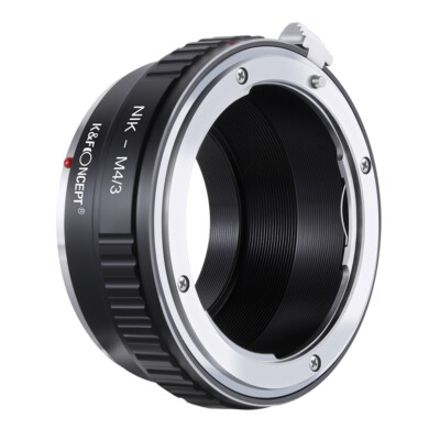 K&F NIK-M43 Lens Adapter Nikon F Lenses to M43 MFT Lens Mount Adapter ...