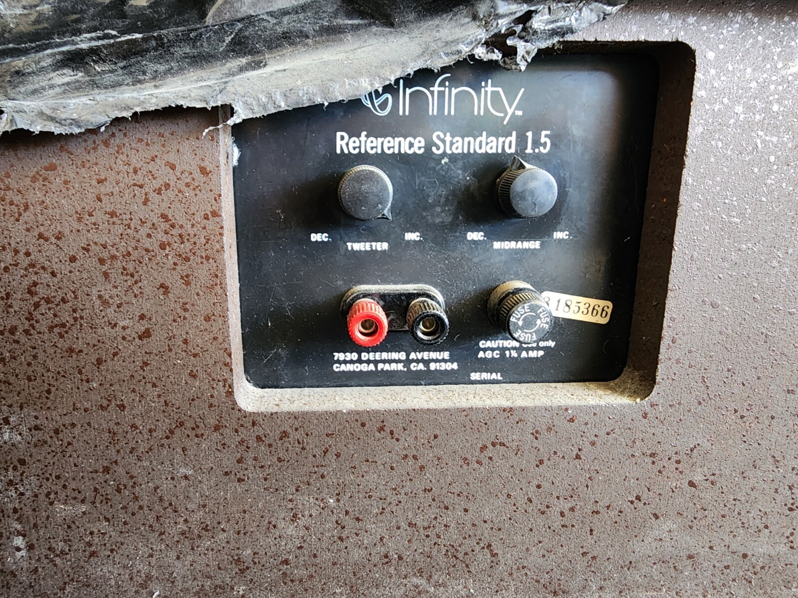 Infinity Reference Standard 1.5 1979 ish Oak/Brown (PAIR) - GREAT SHAPE FOR AGE | eBay