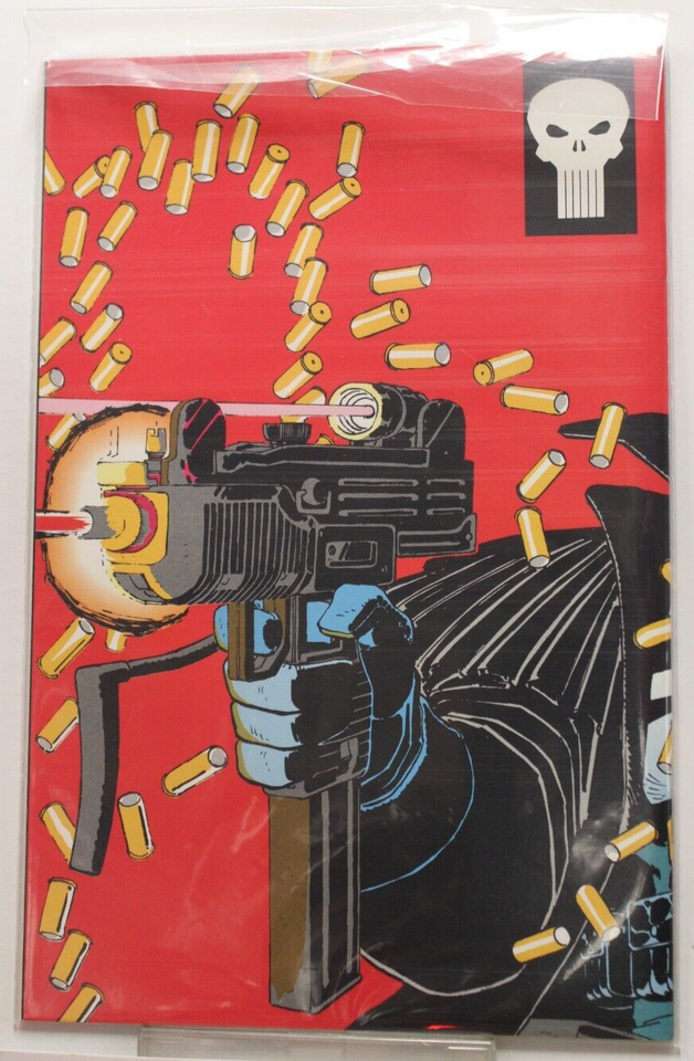 PUNISHER WAR ZONE #1 (1992) Die-Cut Cover, Microchip, John Romita Jr ...