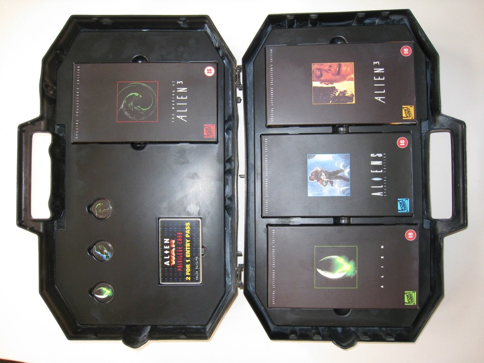 Alien Trilogy Collector's Edition Facehugger VHS Box Set | eBay UK