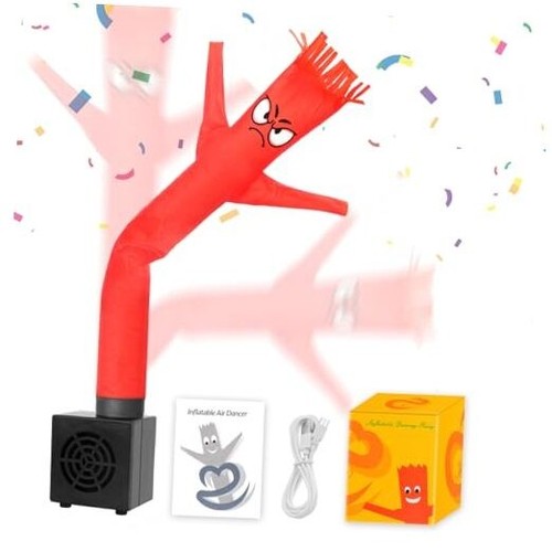 Mini Inflatable Tube Man Novelty Gag Gifts Wacky Waving Inflatable Tube ...