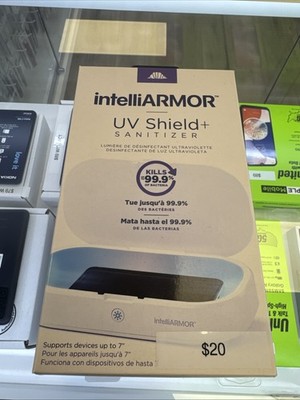 intelliARMOR ~ UV Shield+ Sanitizer ~ Phones, Remotes, Toothbrush ~ NIB ...