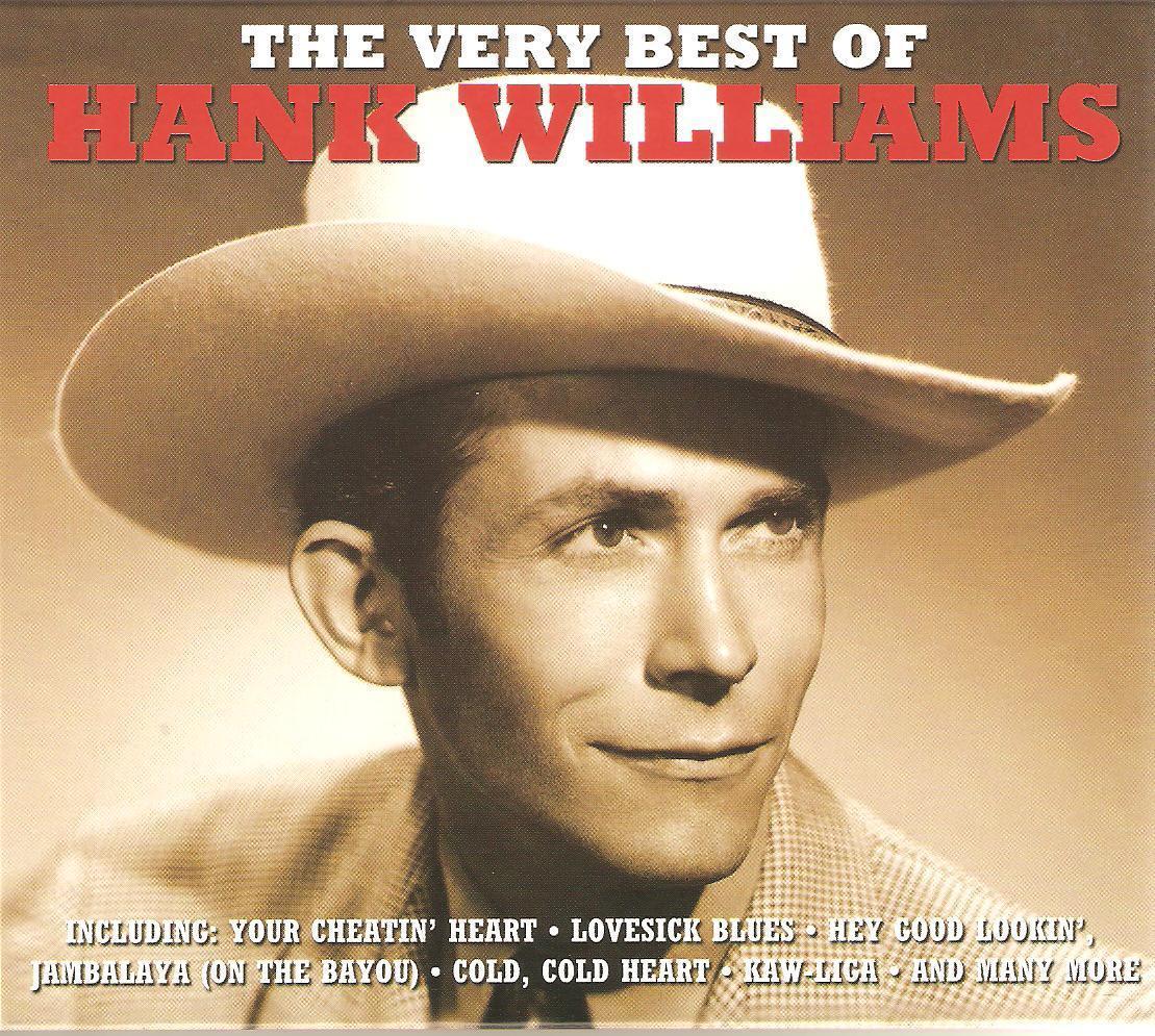 THE VERY BEST OF HANK WILLIAMS - 2 CD BOX SET - MOVE IT ON OVER & MORE ...