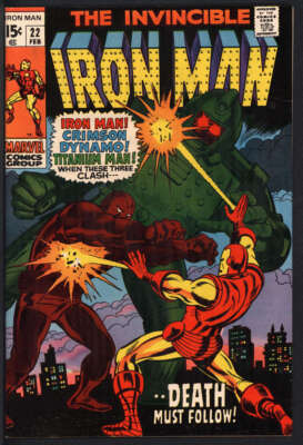 IRON MAN #22 9.2 // DEATH OF JANICE CORD MARVEL COMICS 1970 | eBay