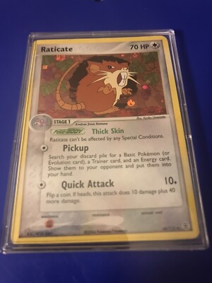 Pokemon TCG EX 2004 FireRed & LeafGreen Raticate 48/112 Mint | eBay