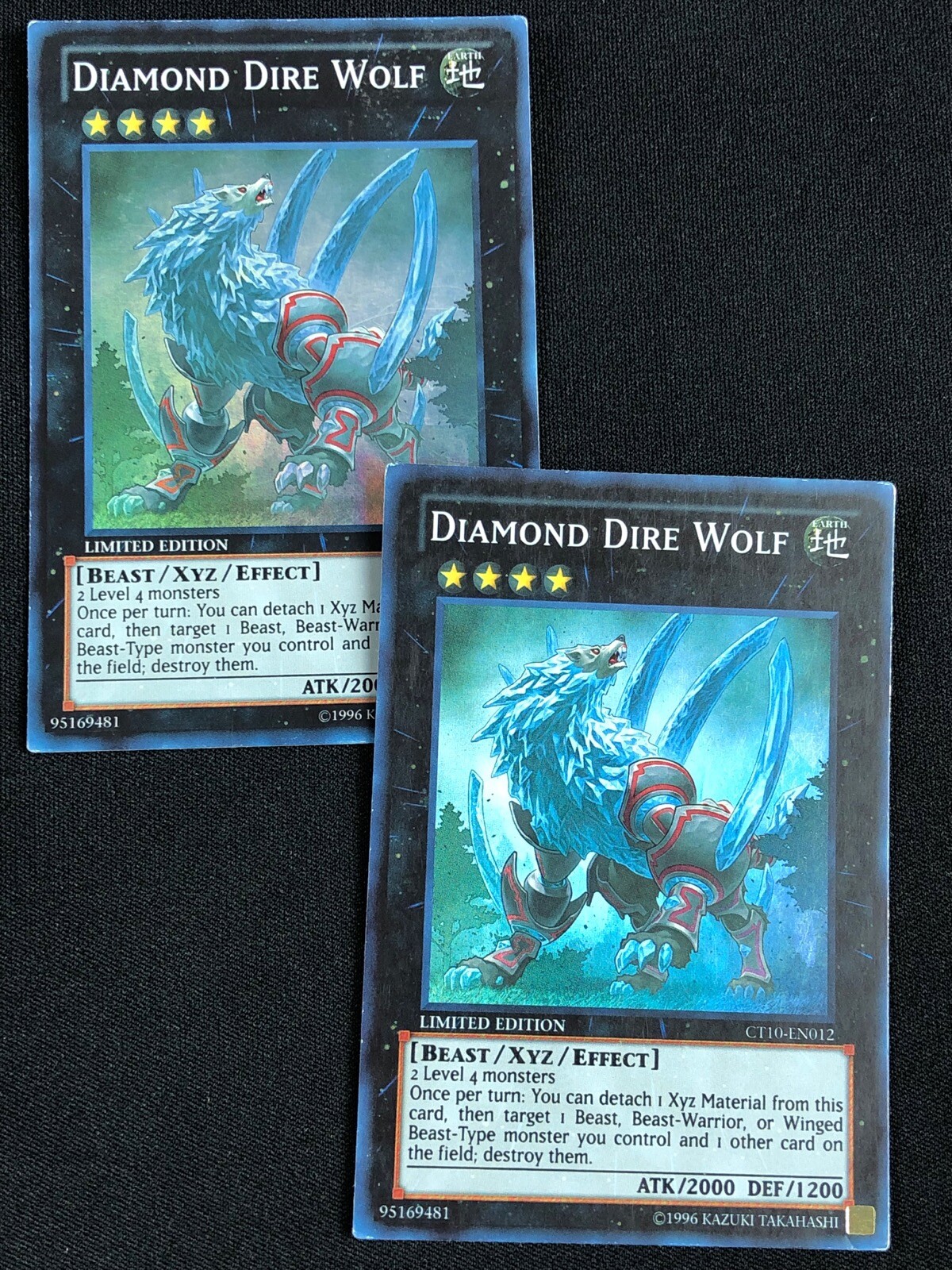 YUGIOH DIAMOND DIRE WOLF CT10-EN012 SUPER X2 (MP) | eBay