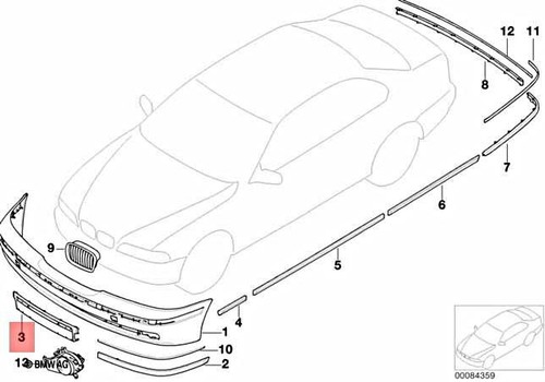 Genuine BMW E39 520d 520i 523i 2.4 525d 525i 525td Base Primed ...