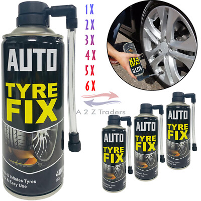 New Emergency Auto Tyre Fix Car Puncture Repair Sealant Inflator Can ...
