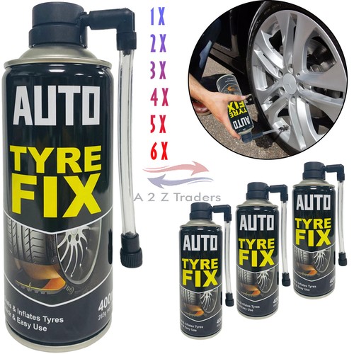 New Emergency Auto Tyre Fix Car Puncture Repair Sealant Inflator Can ...