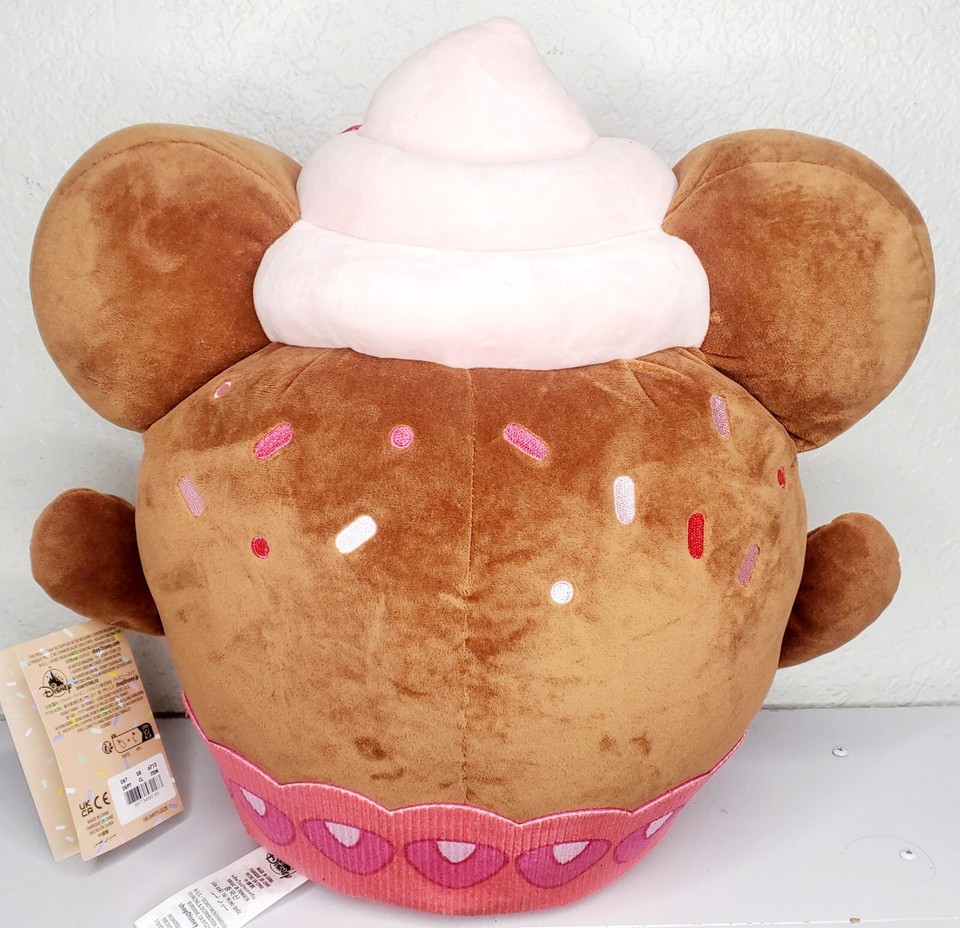 Disney Minnie Mouse Strawberry Cupcake Munchlings Scented Plush Baked ...