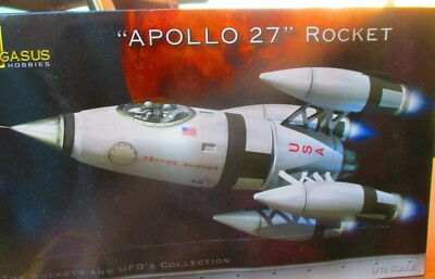 PEGASUS Hobbies 9101 "Apollo 27" Rocket Model Kit NIB 1/72 Scale M100 ...