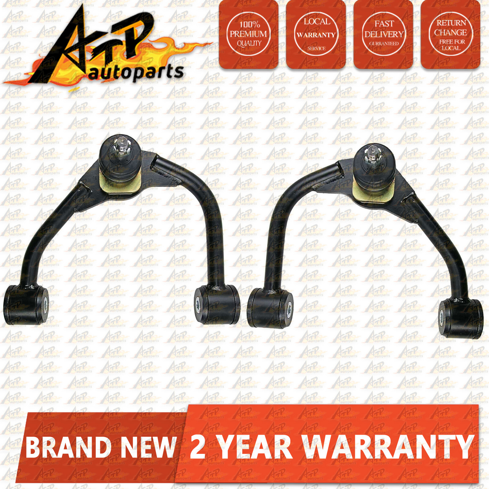Adjustable Front Upper Control Arms For Nissan Navara D40 D23 NP300 R51 ...
