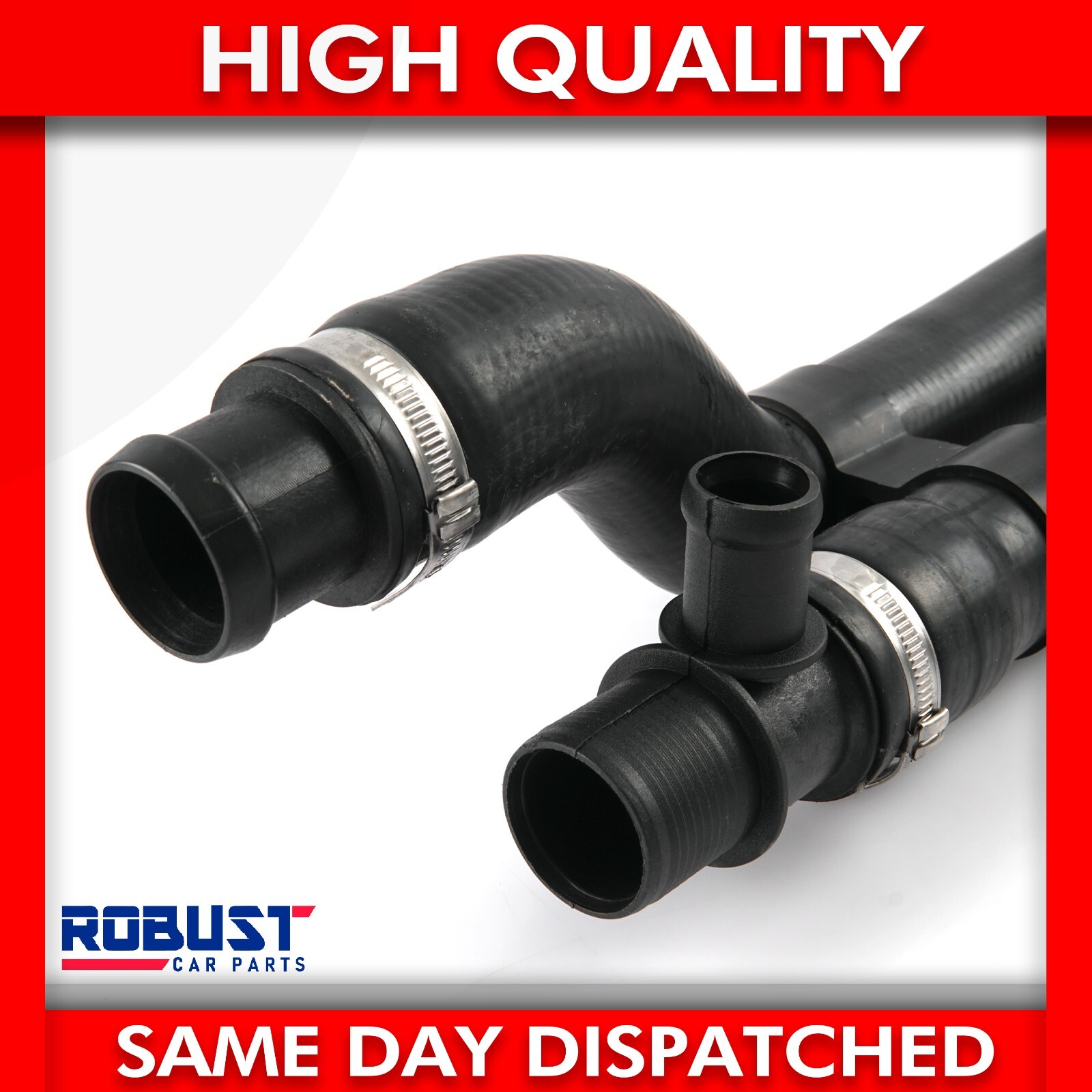 RADIATOR HOSE PIPE FOR VW TRANSPORTER T4 2.4 2.5 TDI 7D0121049AR (1996 ...