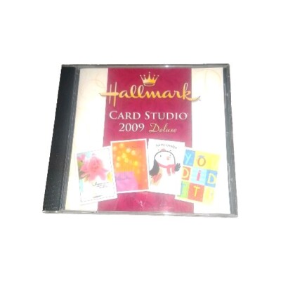 Hallmark Card Studio 2009 Deluxe, Windows PC Computer Greeting Card Software | eBay