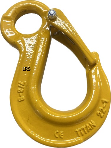 8mm Eye Sling Hook Grade 80 Lifting Hook, 4x4, Winch Hook 2T WLL 2000kg ...