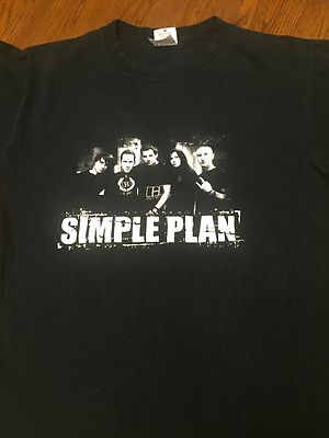 Simple Plan T-Shirt Size S | eBay