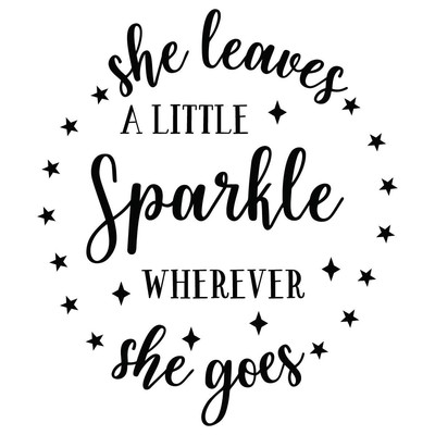 Add a little sparkle quotes - hooliangel