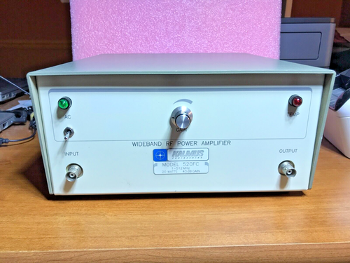 Kalmus 520FC RF Power Amplifier 1 - 512 Mhz , 20 Watts , 43 db Gain ...