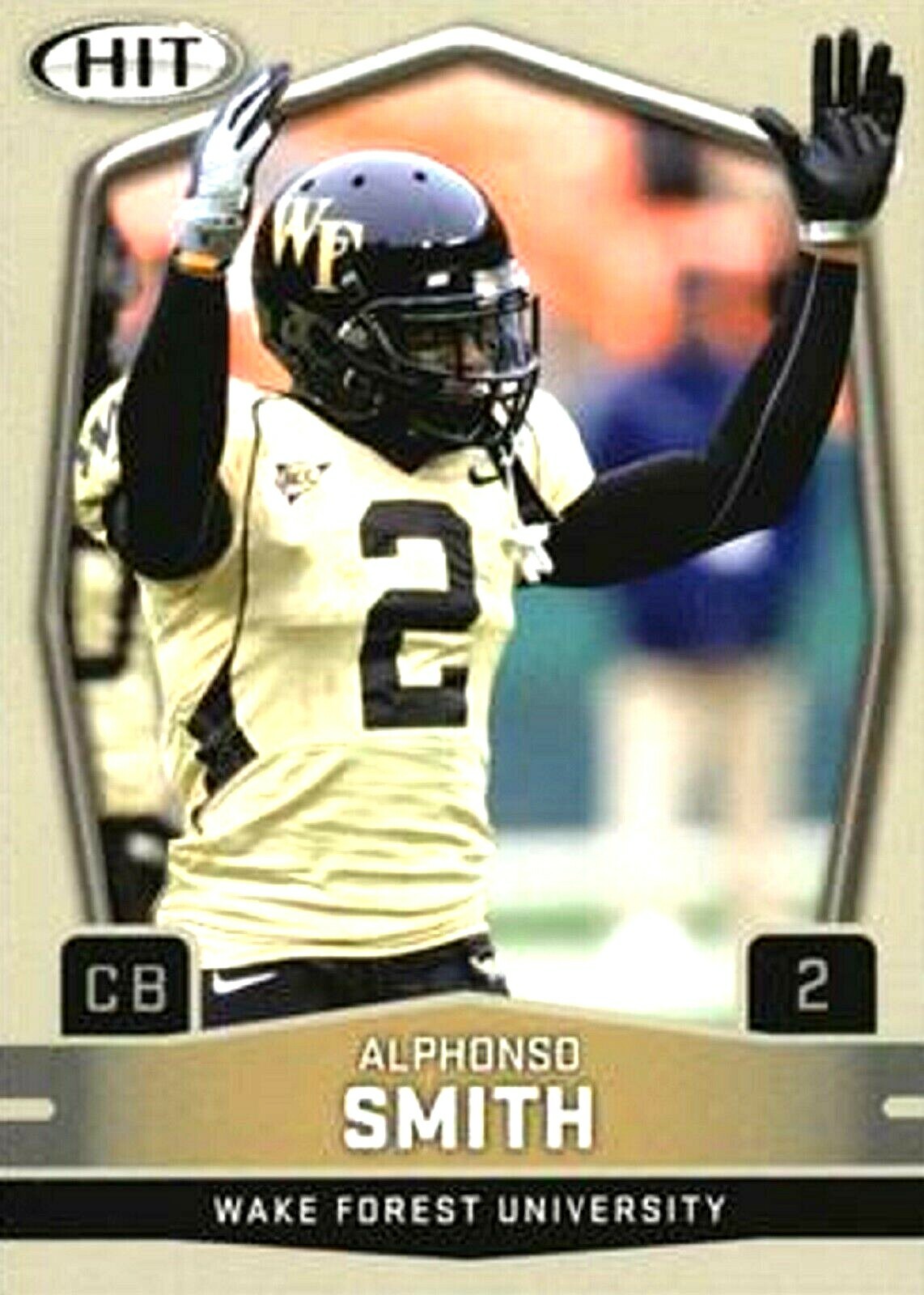 2009 SAGE HIT Glossy #22 Alphonso Smith Wake Forest Demon Deacons ...