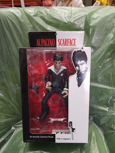 Mezco 2004 SCARFACE 10" Action Figure Tony Montana The Enforcer Brand ...