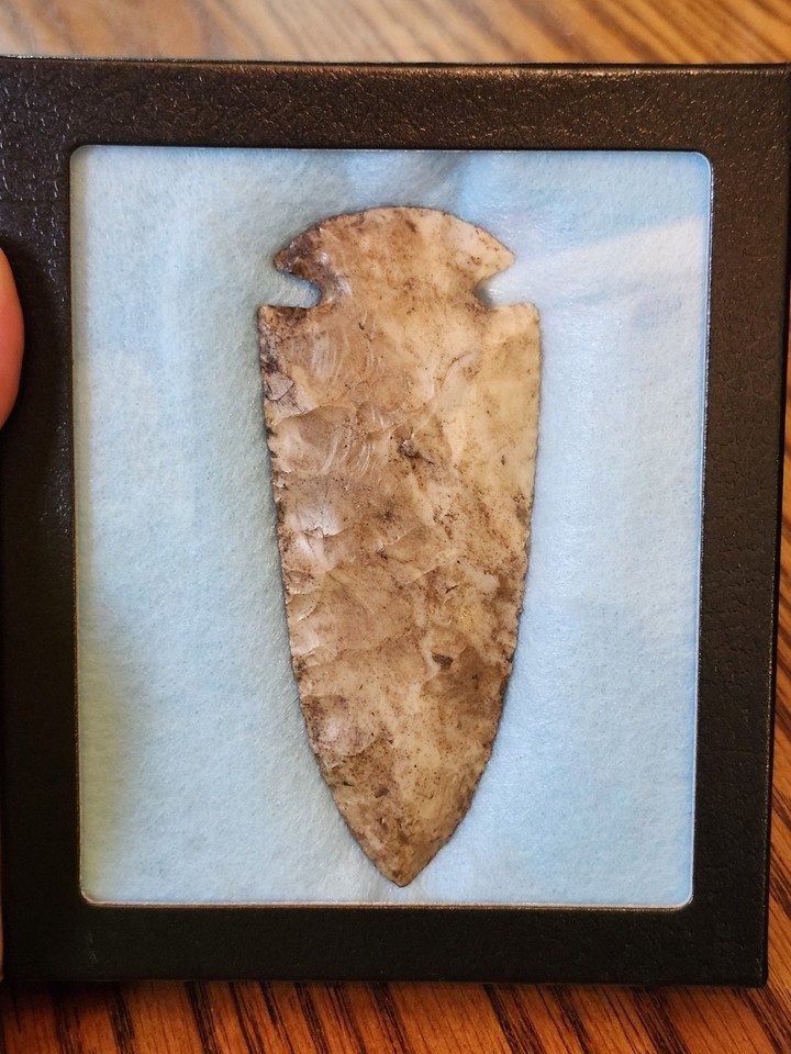 Authentic Arrowhead "HUGE DOVETAIL" Native American Artifact | eBay