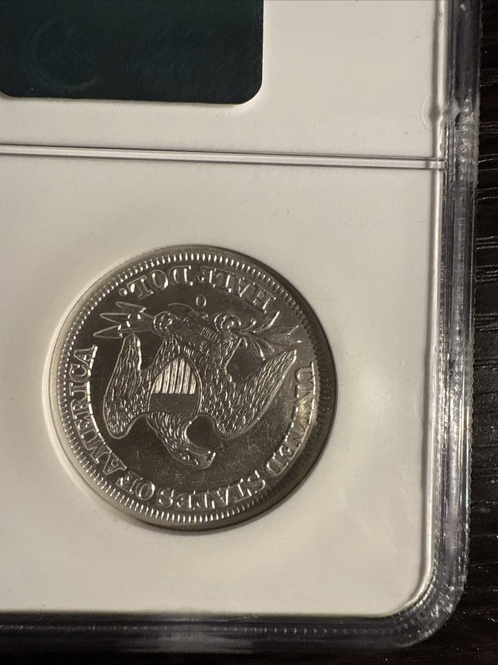 1854-O Arrows 50C SS Republic – NGC Shipwreck Effect Choice Bright ...