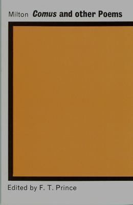Comus and Other Poems by John Milton (1972, Uk-Trade Paper) for sale ...