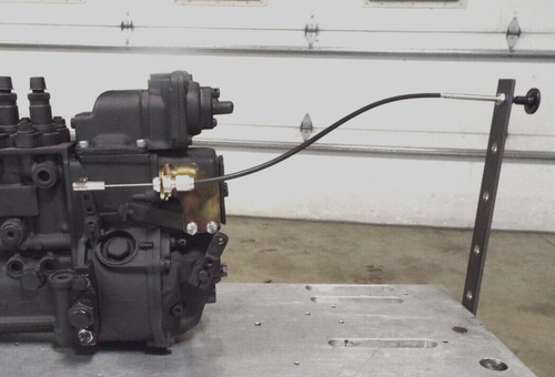 P7100 Manual Fuel Shut Off Solenoid Kit Cable P-pump Cummins Dodge 12v ...
