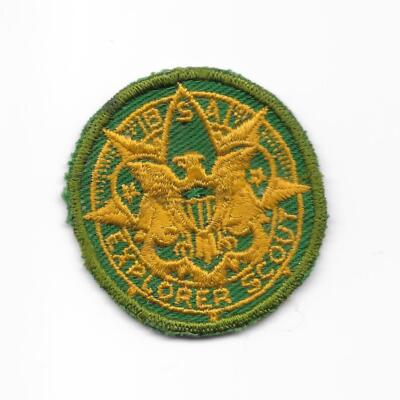 Universal Badge 1935-1949 51mm Explorer Program Boy Scouts of America ...