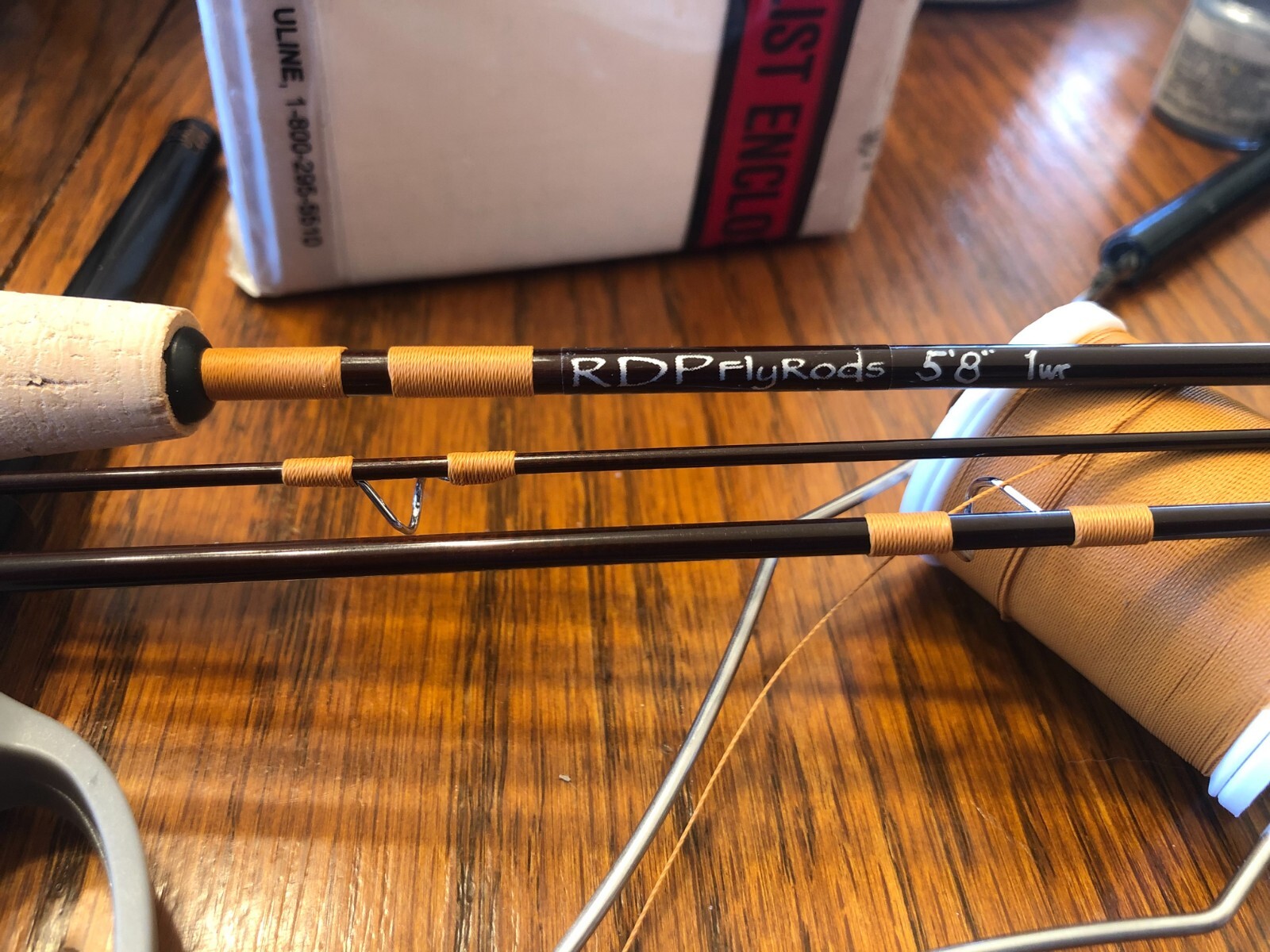 Custom 5'8" 3pc Twig RDP Fly Rod 0wt, 1wt or 2wt or 3wt or 4wt, you ...
