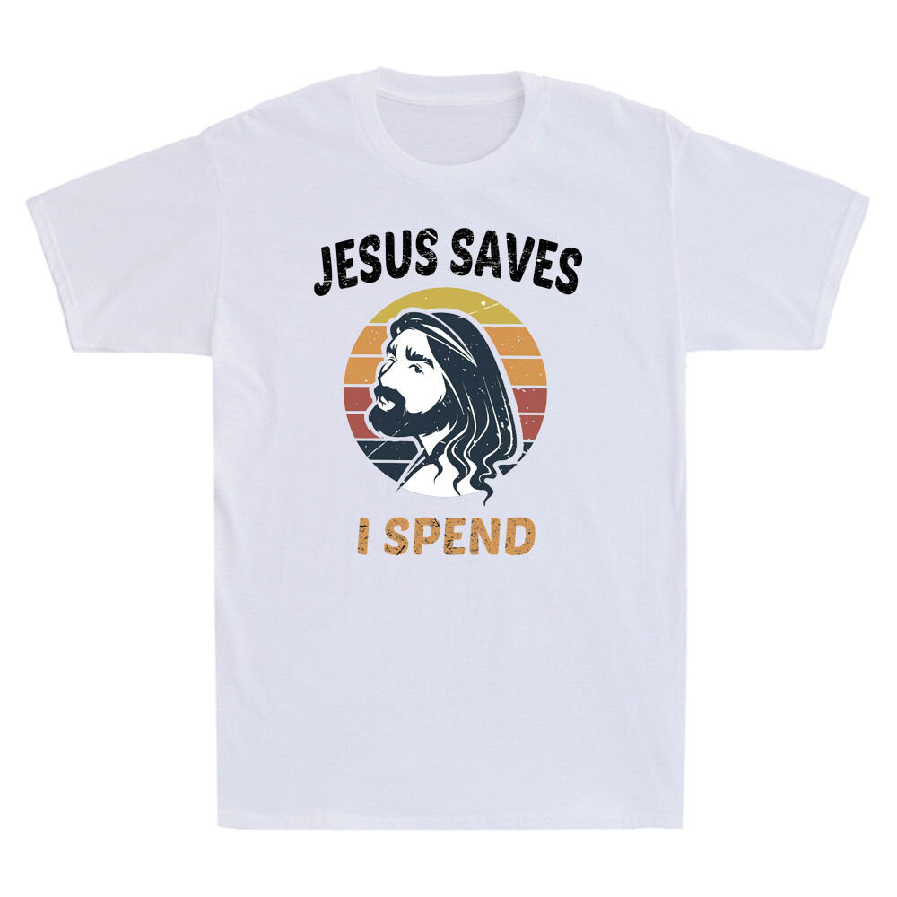 Jesus Saves I Spend Logo Jesus Saves, I Spend – Faguette™