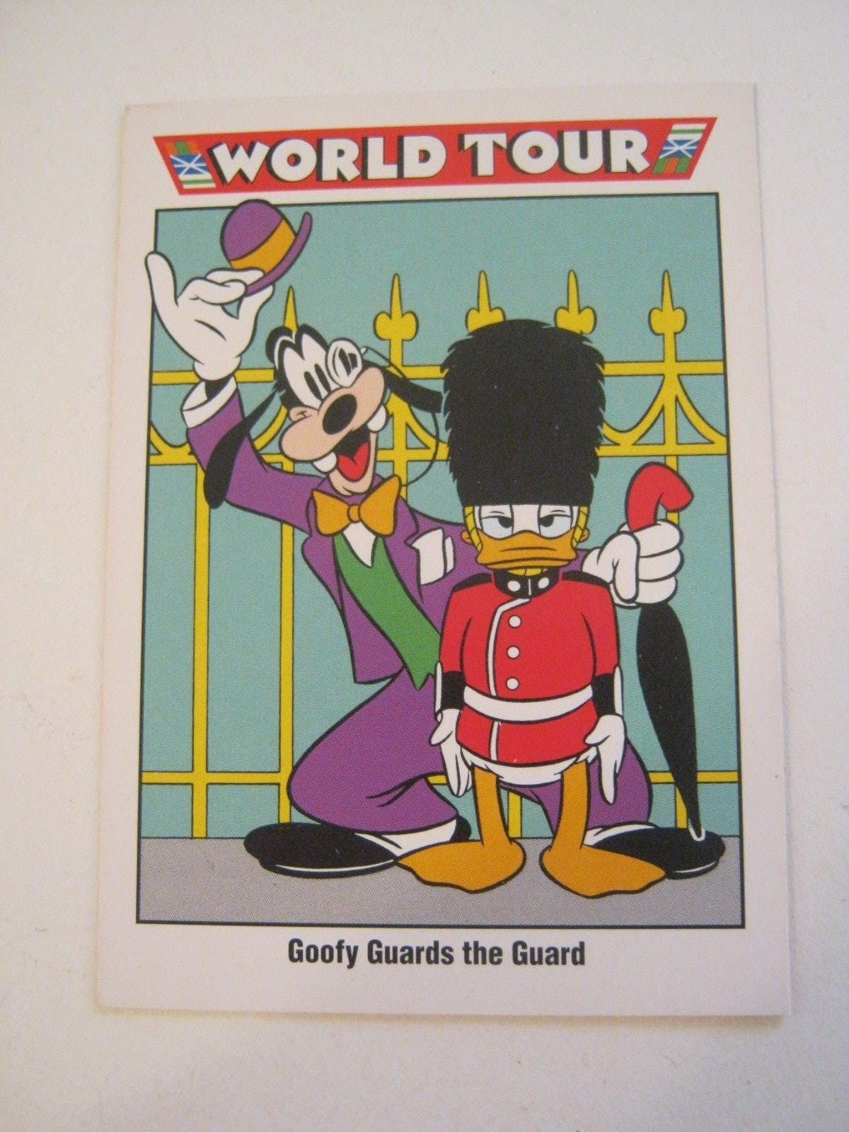 1991 Impel Disney World Tour Goofy Guards The Guard #200 (027-23) | eBay