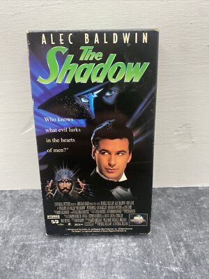 The Shadow (1994, VHS) Alec Baldwin Penelope Ann Miller Tim Curry MCA ...