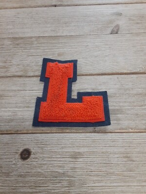 Vintage Collegiate Varsity Letter L Patch | eBay