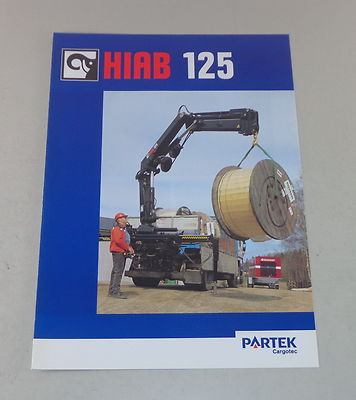 Brochure Hiab Crane 125 Stand 08/1997 | eBay