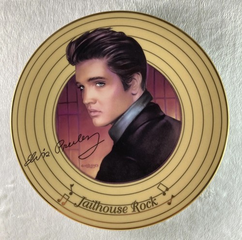 Elvis Presley Solid Gold Plate JAILHOUSE ROCK #1 Nate Giorgio Bradford ...
