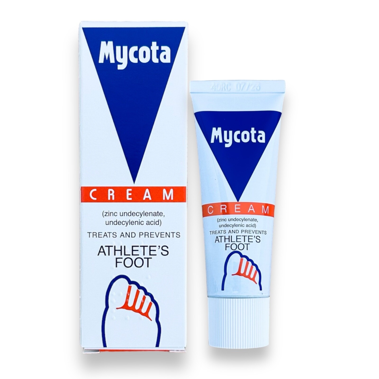 Mycota Athletes Foot Cream Treats And Prevent Foot Treatment Cream 25gm ...