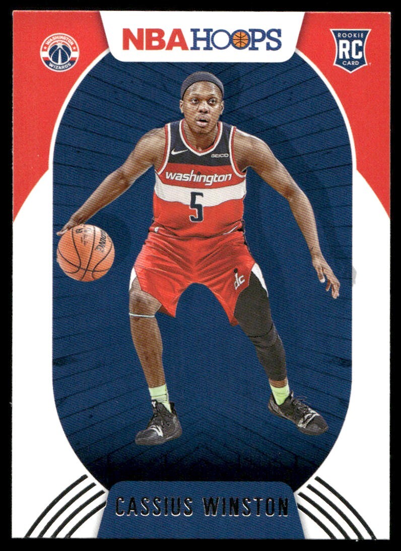 2020-21 NBA Hoops #227 Cassius Winston - Washington Wizards RC | eBay