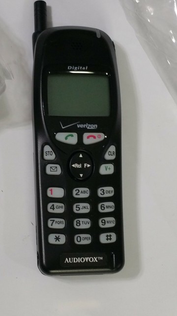 Vintage Audiovox Dual Mode Digital CDMA Telephone/cell Phone Cdm-4000ba ...