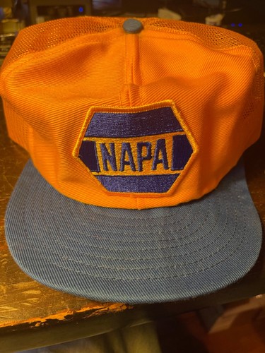 NAPA VINTAGE YELLOW WITH PATCH BASEBALL CAP, NEW | eBay