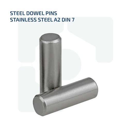 M3 X 24MM STEEL DOWEL PINS STAINLESS STEEL A2 DIN 7 PARALLEL PINS | eBay UK