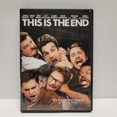This Is The End DVD, 2013 James Franco, Jonah Hill, Seth Rogan, & Danny ...