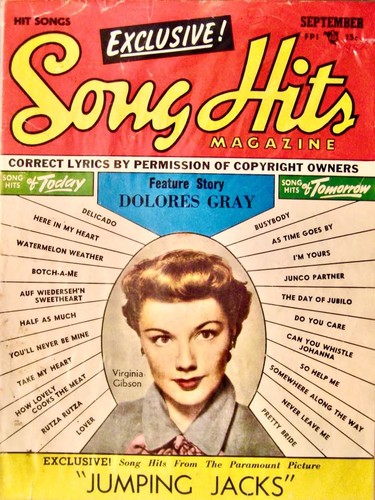 FIVE VINTAGE ORIGINAL '40'S-'60'S "SONG HITS" MAGAZINES | eBay