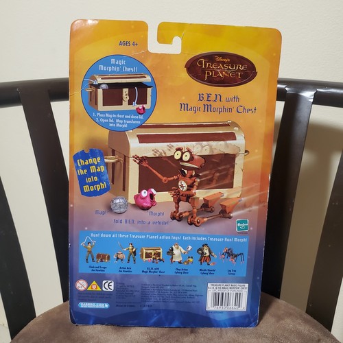 NEW Sealed Disney Hasbro Treasure Planet BEN with Magic Morphin' Chest ...