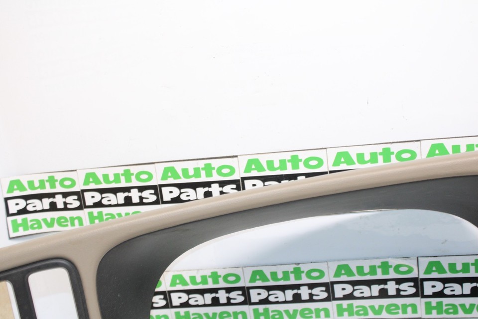 03-06 GMT 800 Dash Trim Bezel Tan OEM Double Din Gauge Cluster | eBay
